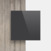 Satin acrylic sheet anthracite 4 mm | Plasticsheetsshop.co.uk