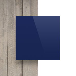 Blue aluminium composite panel 3 mm | Plasticsheetsshop.co.uk