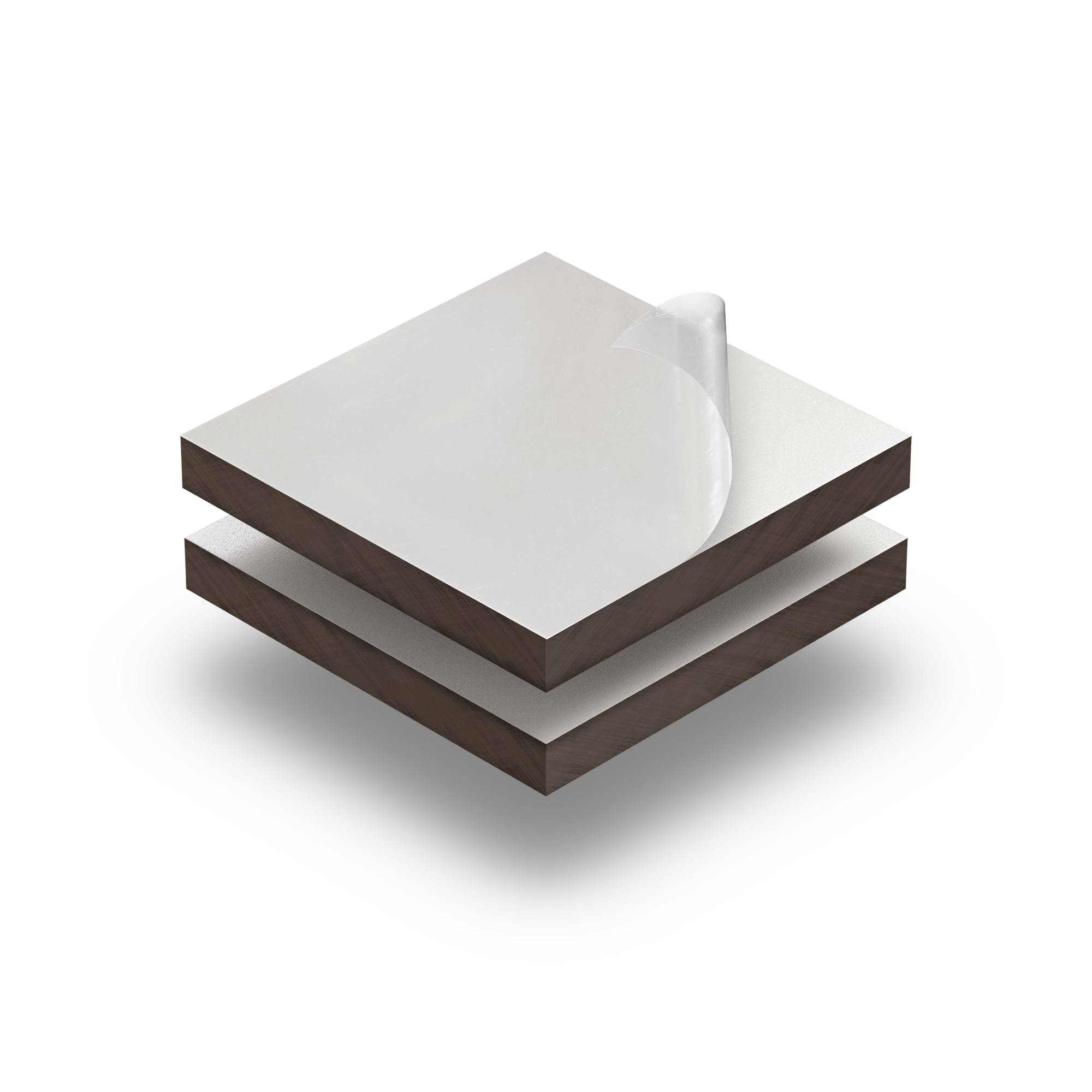 HPL texture sheet 6 mm traffic white | Plasticsheetsshop.co.uk