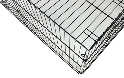 Constructing a cozy outdoor rabbit hutch from scratch