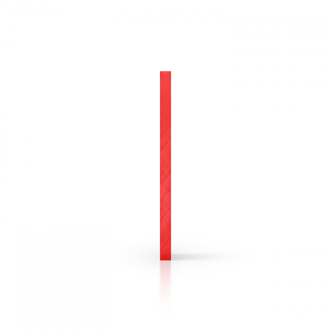 Tinted acrylic sheet red 5 mm | Plasticsheetsshop.co.uk