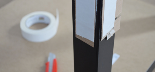 Step-by-step on how to make an acrylic table