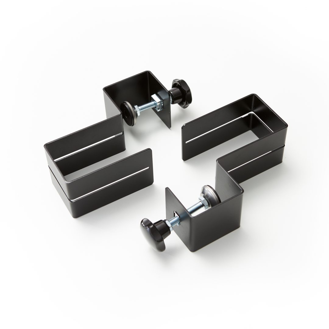 Set of clamps for acrylic sheet | Plasticsheetsshop.co.uk