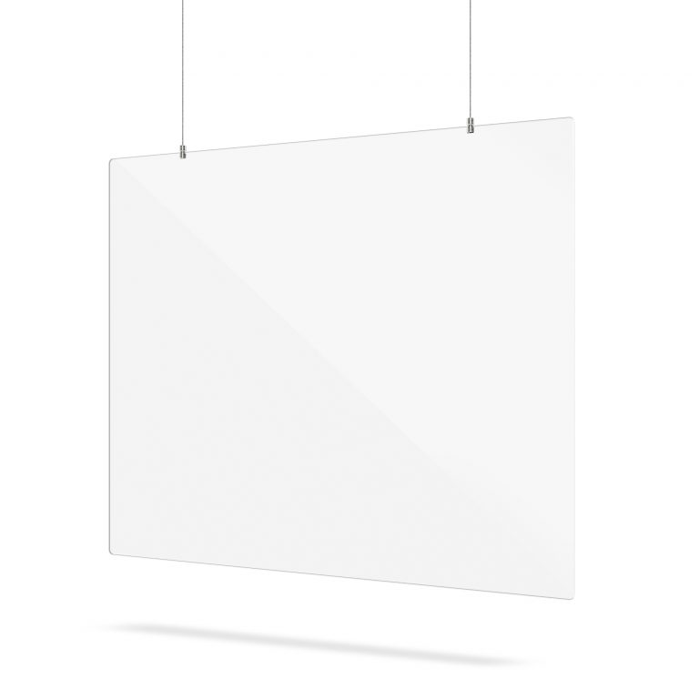 Hanging PERSPEX® screen | Plasticsheetsshop.co.uk