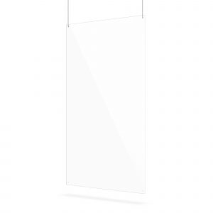 Hanging screen with suspension holes | Plasticsheetsshop.co.uk