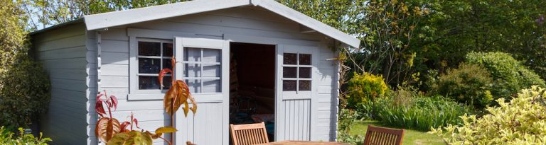 Five steps to replace your garden shed window