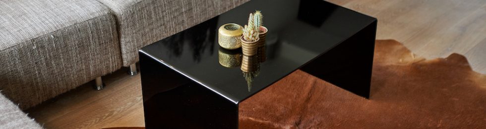 Creating a stylish PERSPEX® coffee table | DIY project