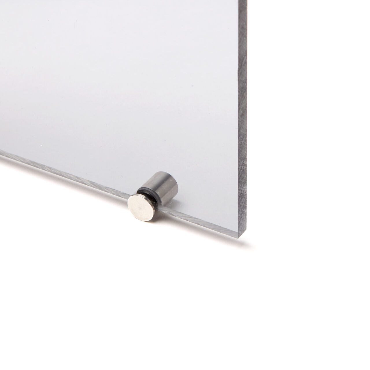 Stainless Steel Panel Holders (4 pieces) l Plasticsheetsshop.co.uk