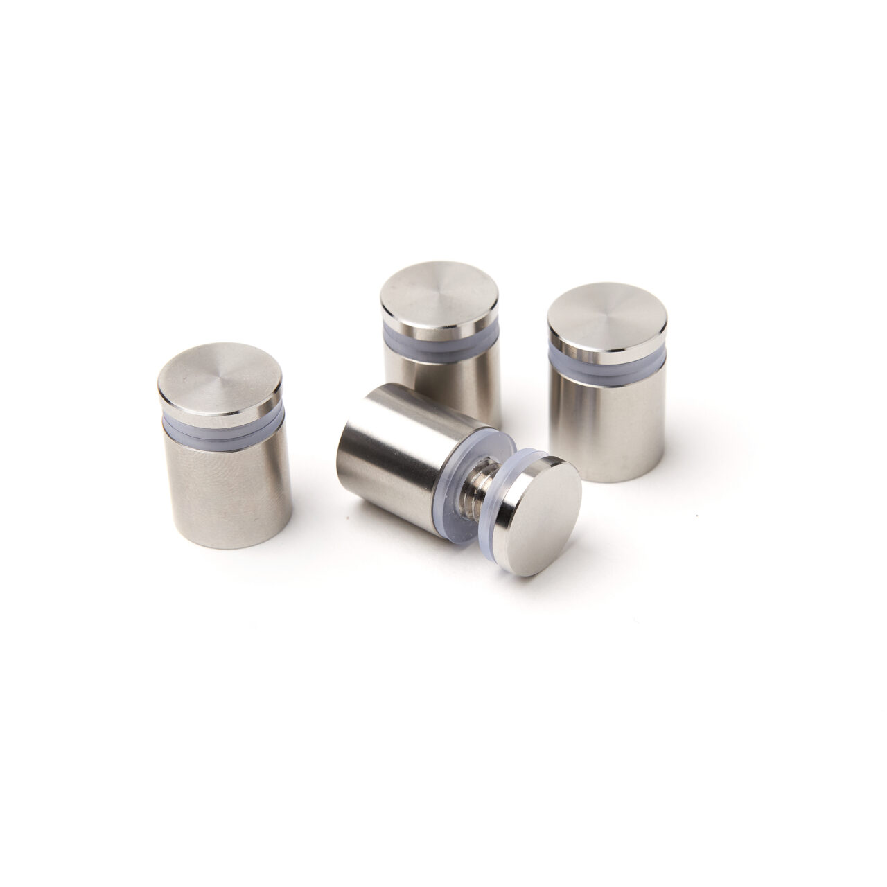 Stainless Steel Spacers (4 stuks) l Plasticsheetsshop.co.uk