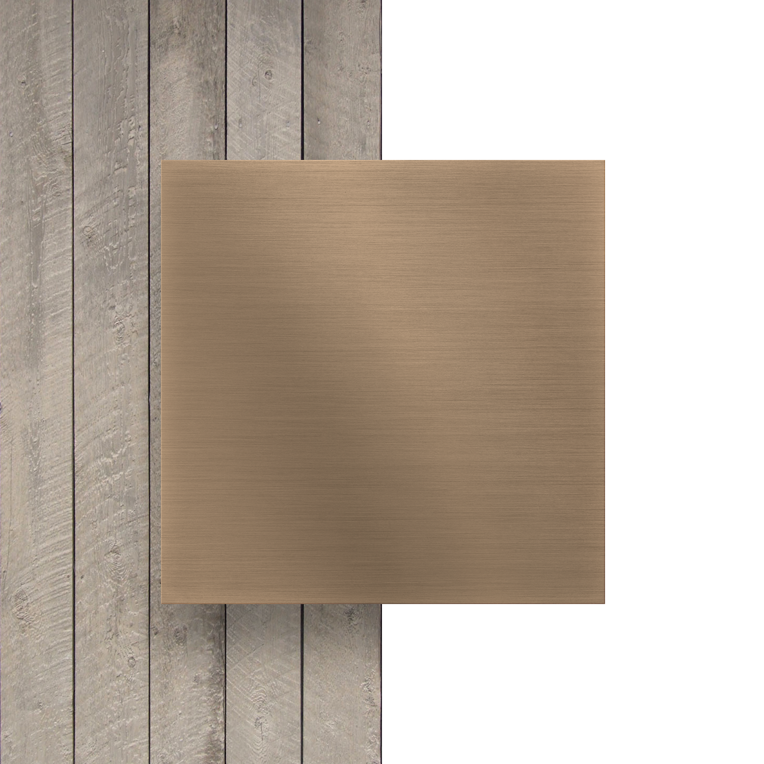 Brushed Bronze Composite Panel | Plasticsheetsshop.co.uk