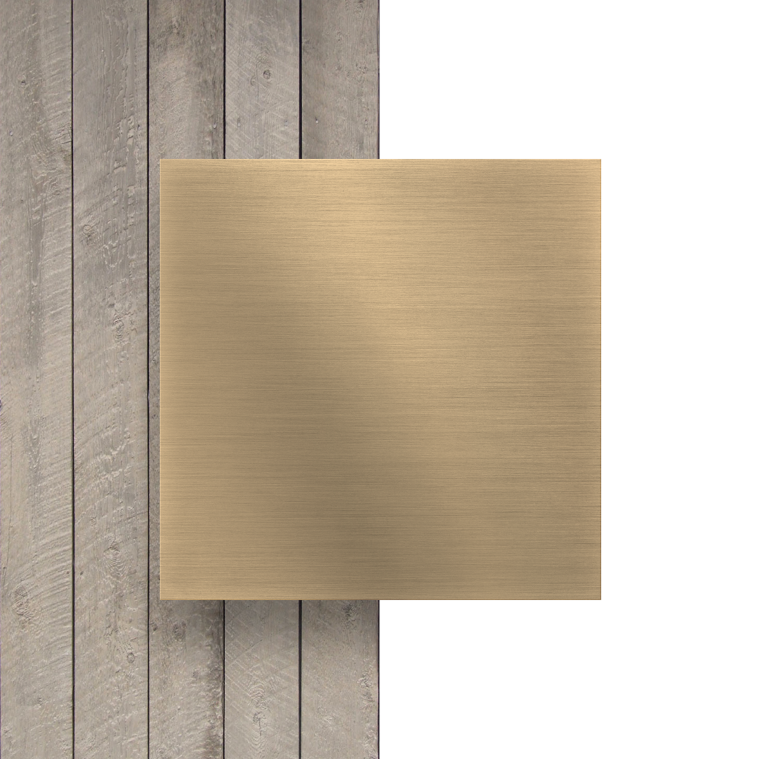Brushed bronze composite panel 3 mm | Plasticsheetsshop.co.uk