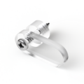 Glazing clips (4 pieces) | Plasticsheetsshop.co.uk