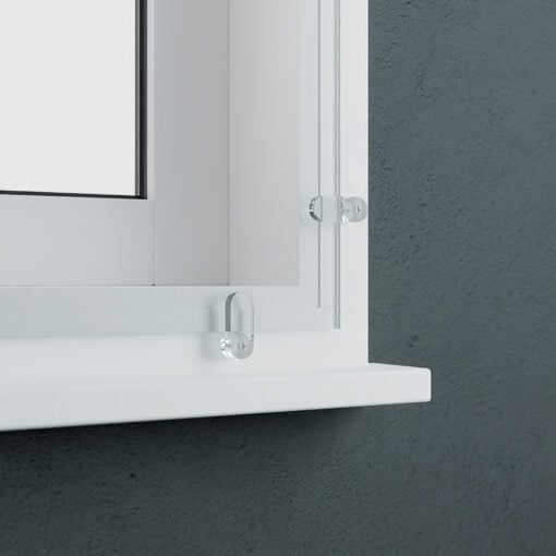 Glazing clips (4 pieces) | Plasticsheetsshop.co.uk