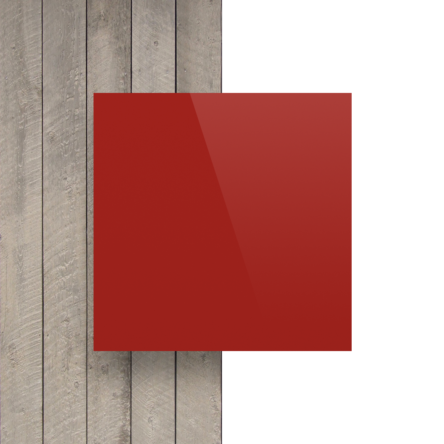 Acrylic letter sheet signal red 8 mm | Plasticsheetsshop.co.uk