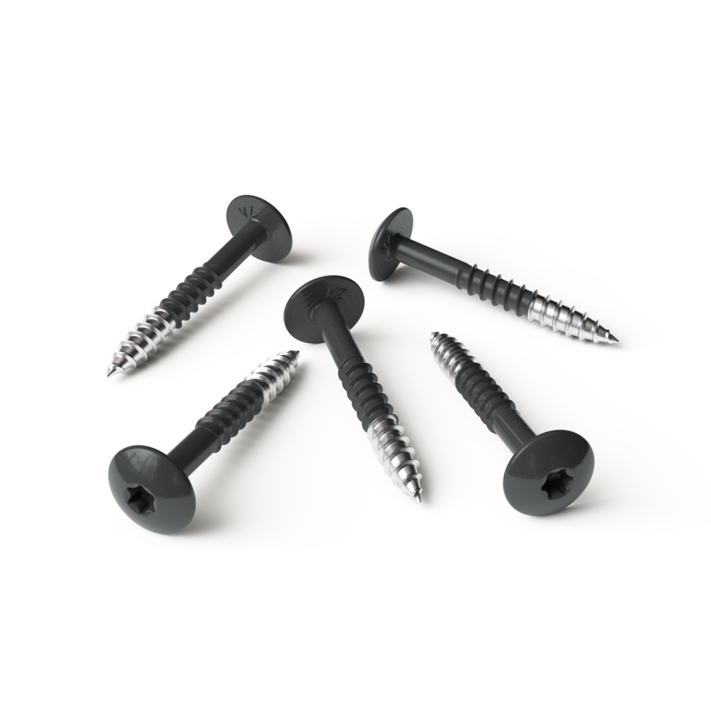 HPL screws RAL 7021 black grey | Plasticsheetsshop.co.uk