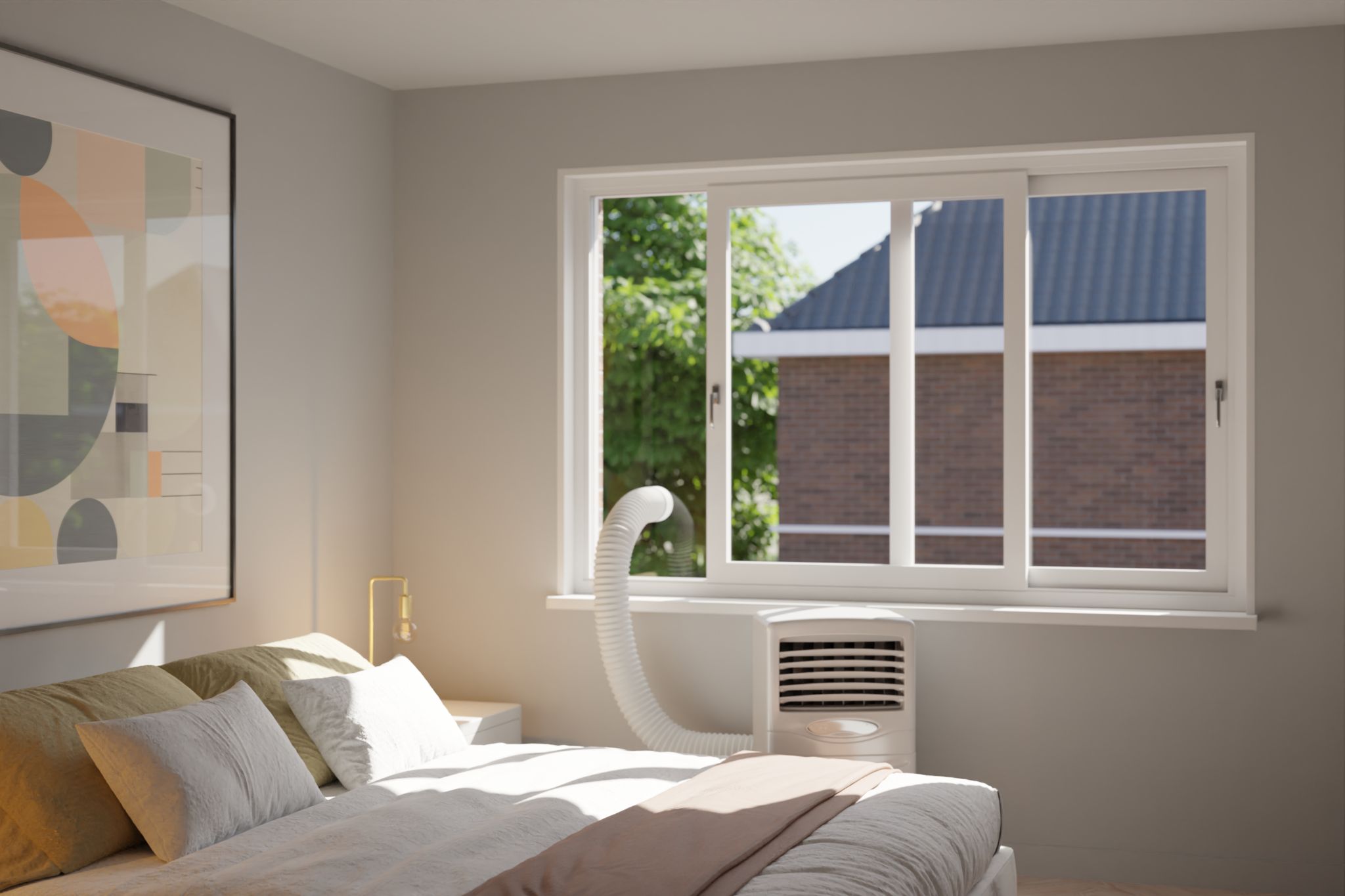 Sliding window air conditioner installation kit