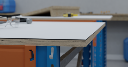 Plastic Workbench Top | PlasticSheetsShop.co.uk