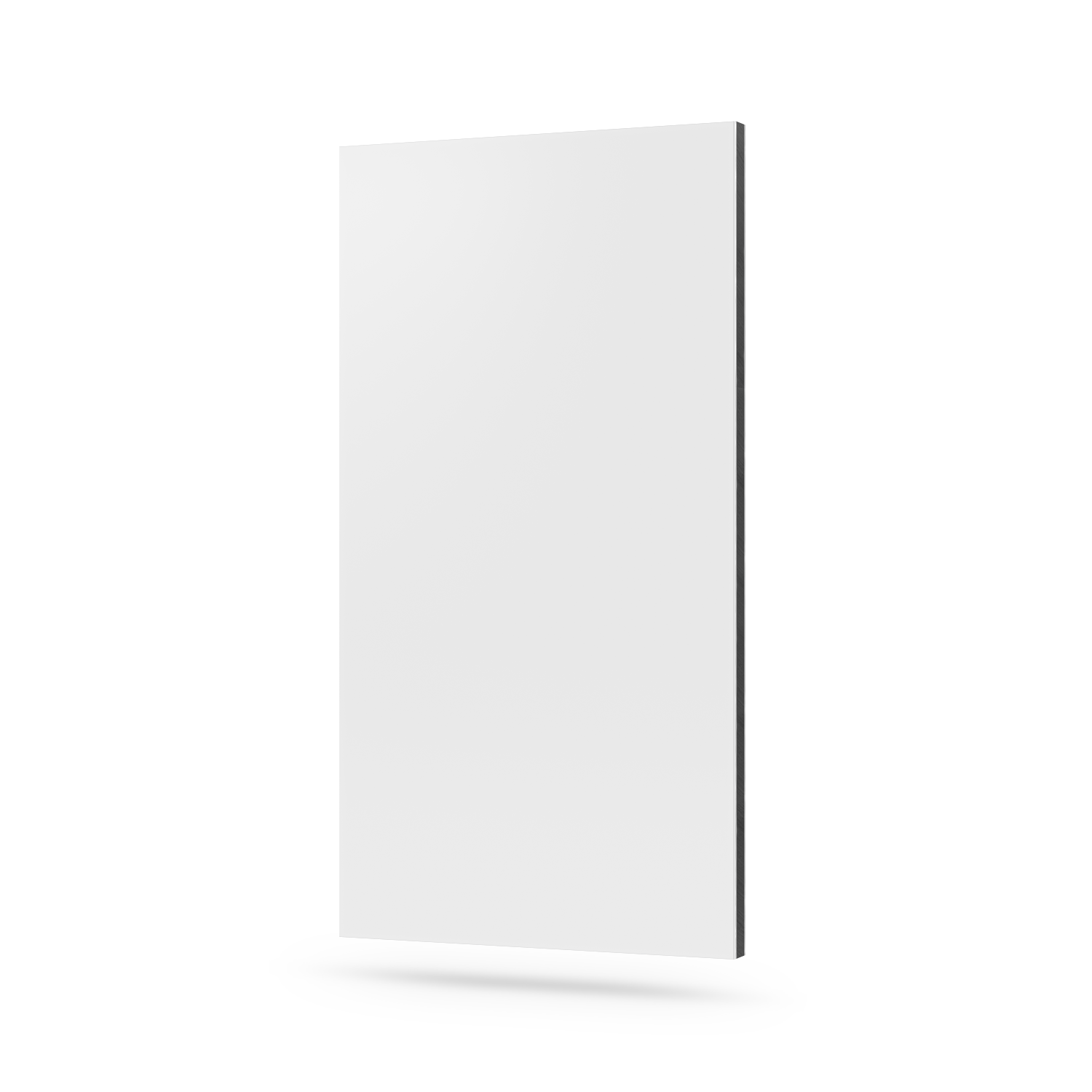 Aluminium Composite Panels (ACP) wall panel in white matt 4 mm