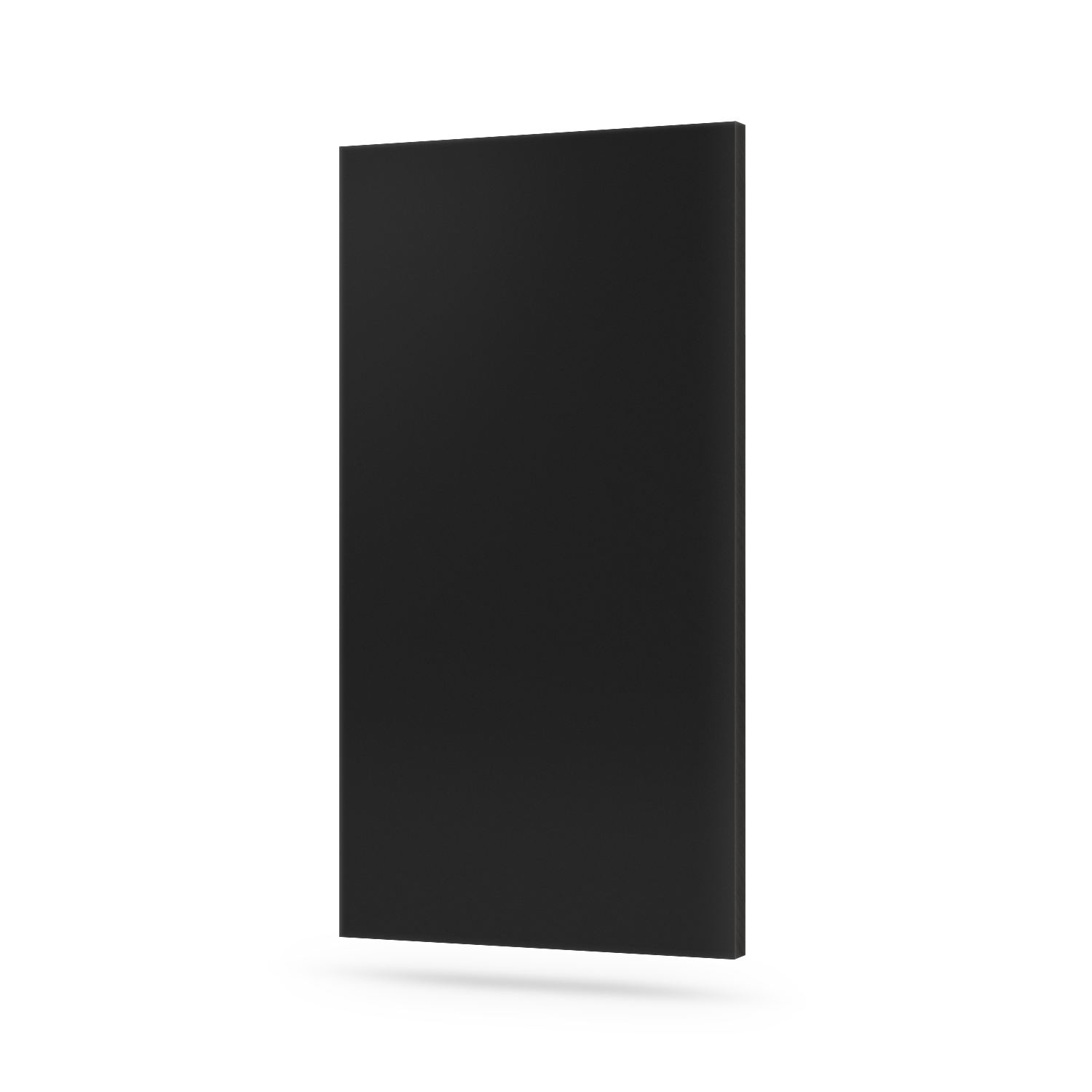 Acrylic wall panel in black matt 4 mm - Perfectly Cut