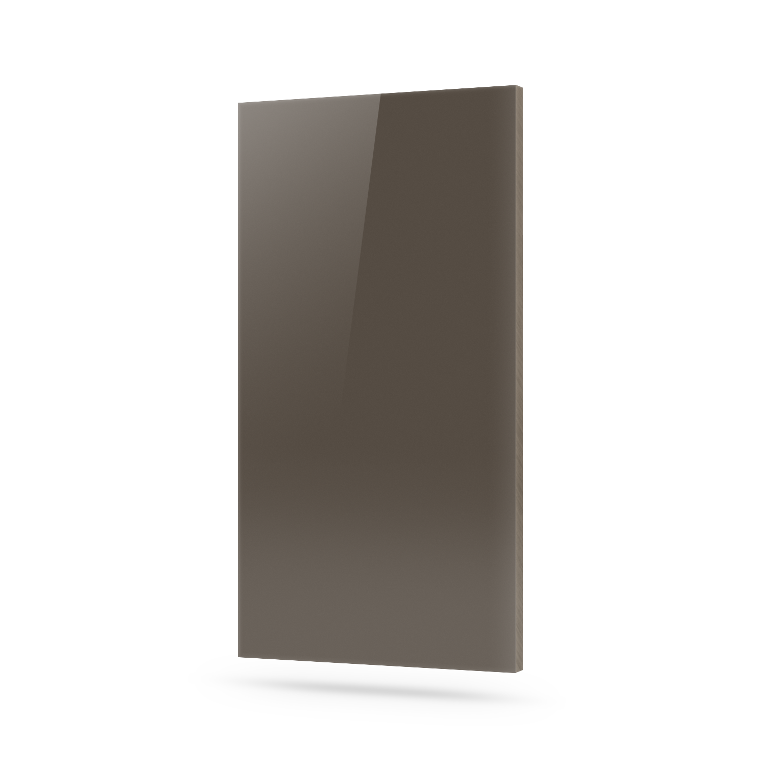 Acrylic wall panel Satin Clay Gloss/Matt 4 mm - Cut-to-Size